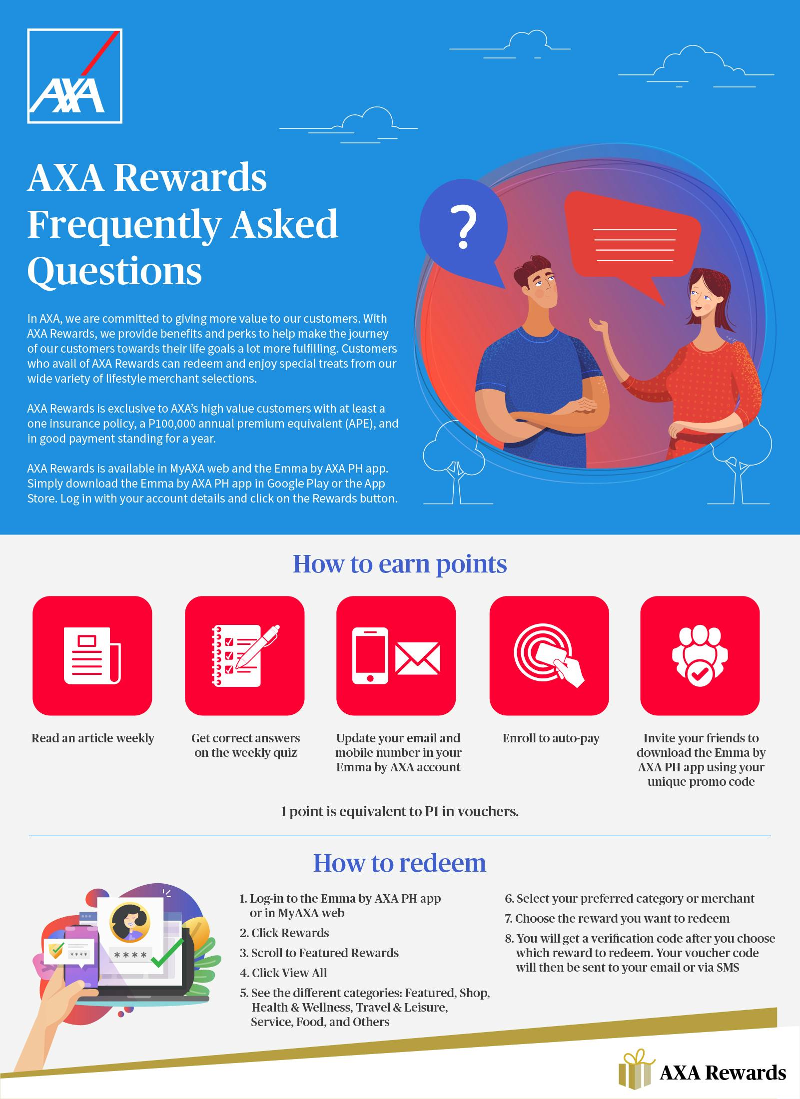 Get to know AXA’s exclusive loyalty program | AXA Philippines