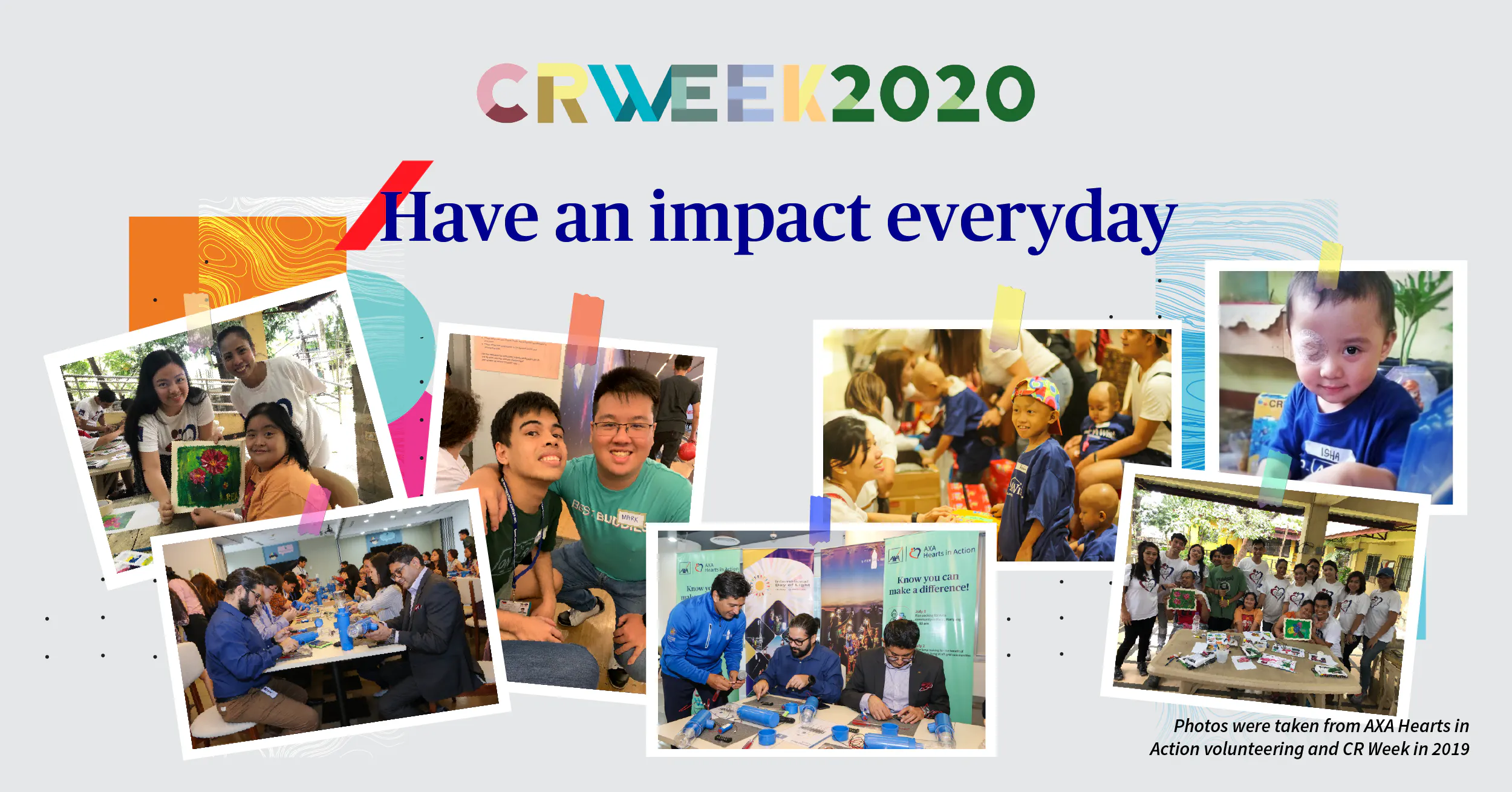 AXA PH employees volunteer to support social causes | AXA Philippines