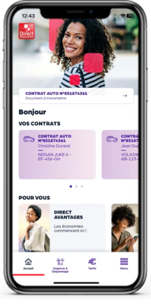 Application Mobile – Direct Assurance