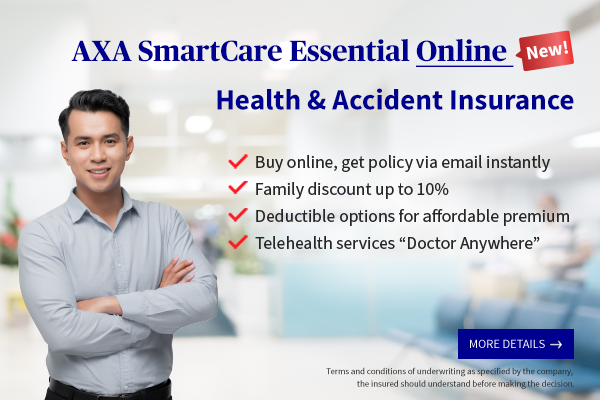 AXA SmartCare Essential Online Health Insurance :: AXA Thailand