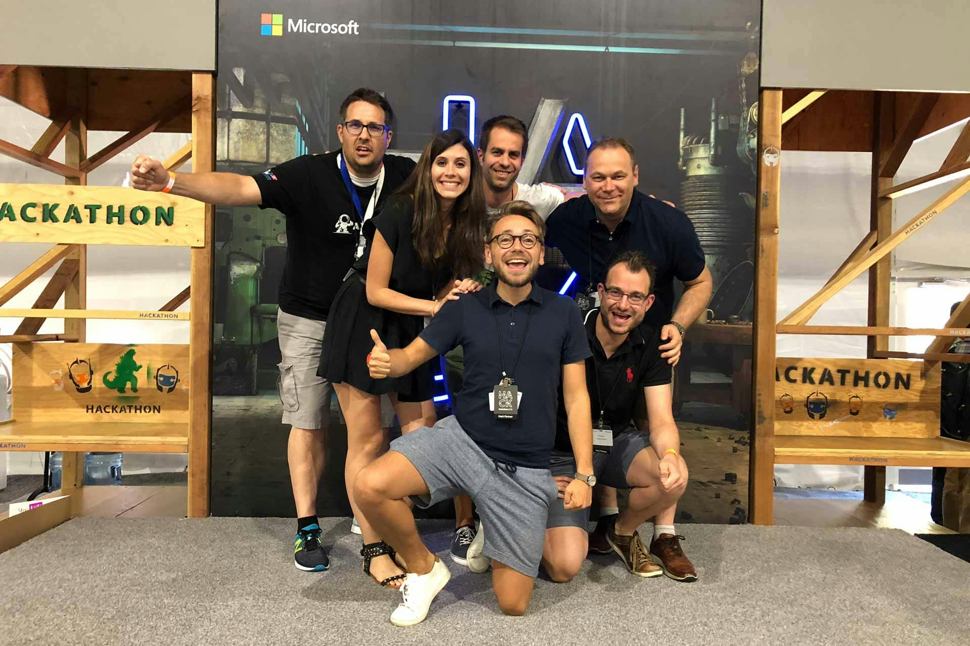 Microsoft Hackathon 2018: Discovering inclusive design | AXA Microsoft Hackathon 2018: Discovering inclusive design | AXA