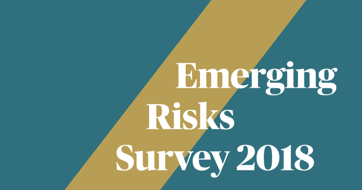 Emerging Risks Survey 2018 | AXA